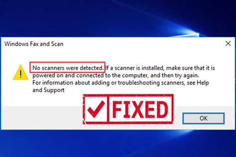 [solved] windows fax and scan no scanners were detected