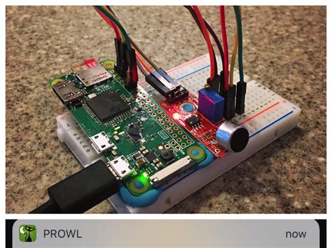 sound detector with visual alerts piday raspberrypi raspberry pi
