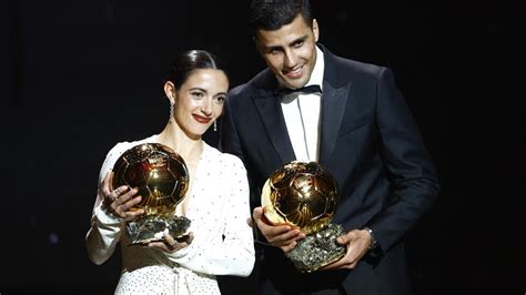 Rodri And Bonmati Win Mens And Womens Ballon Dor As…
