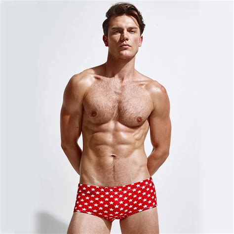 3 Pack Sexy Mens Swimsuit Swimwear Bikini Underpants Mens Swimming