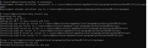 Python Pip No Module Named