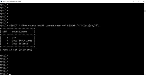 what is pattern matching in sql and how it is done
