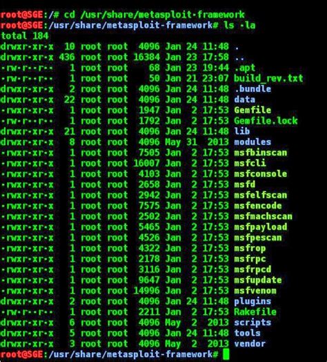 siber güvenlik notları metasploit unleashed metasploit