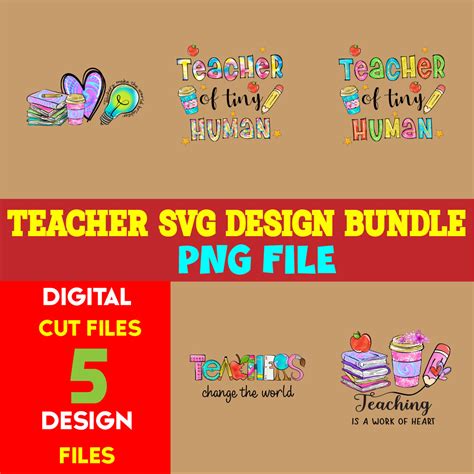 Teacher T Shirt Design Bundle Volume 04 Masterbundles