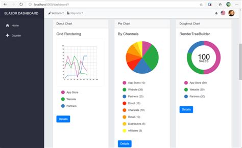 blazor webassembly setup custom bootstrap template adminlte theme bcl