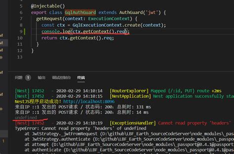 ctx getcontext req is undefined · issue 636 · nestjs graphql · github