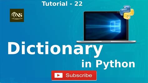 dictionary in python in hindi tutorial 22 python tutorial youtube