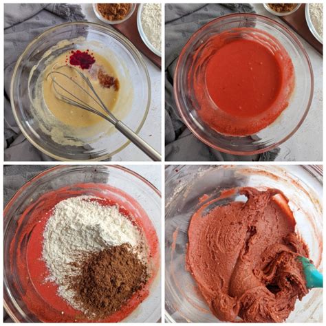 Red Velvet Crinkle Cookies Blendofspicesbysara