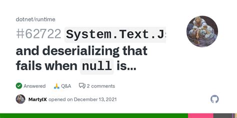 `system text json` and deserializing that fails when `null` is received