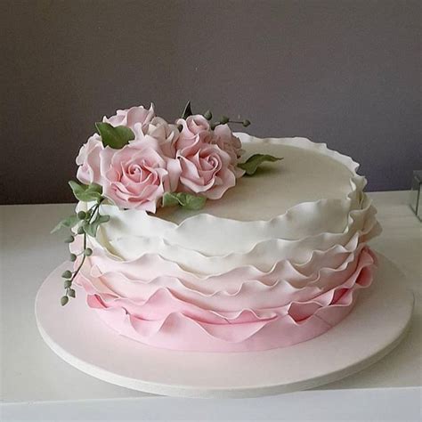 Elegant Birthday Cakes Birthday Cake With Flowers Birthday Cakes For