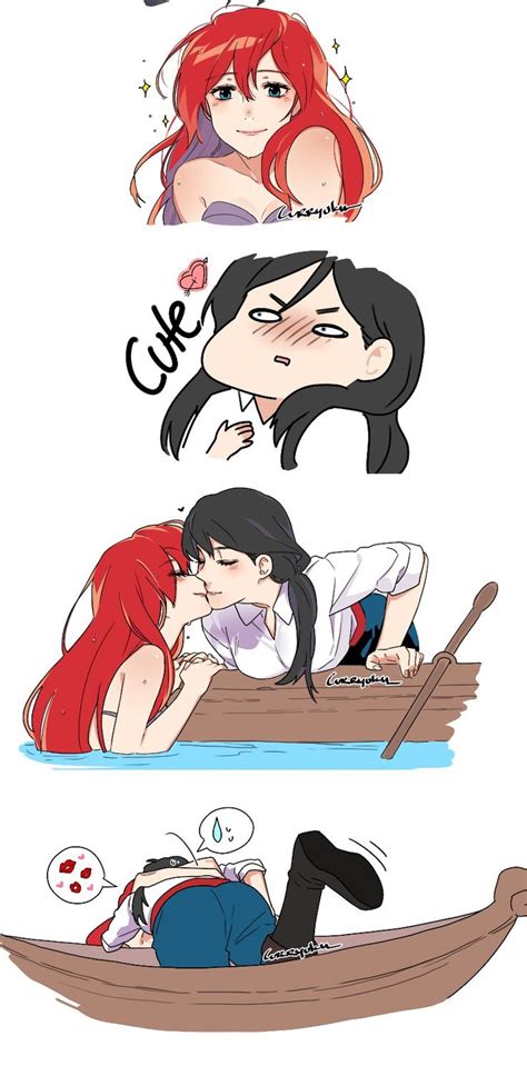 Pinterest Disney Princess Fan Art Disney Fan Art Yuri Comics