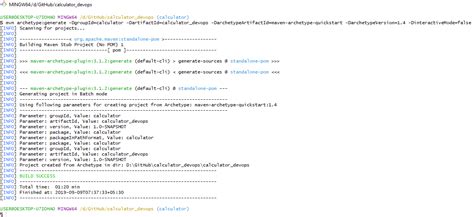 basic full stack calculator project using devops tools