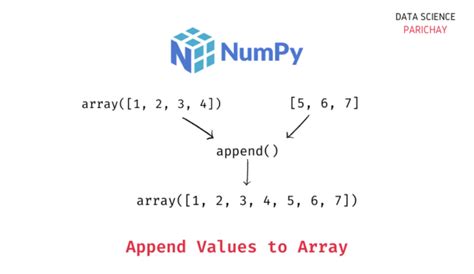 append values to a numpy array data science parichay