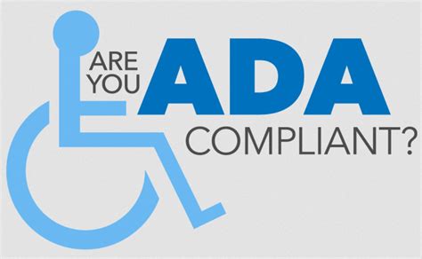 What Is Ada Compliance The Iso Zone