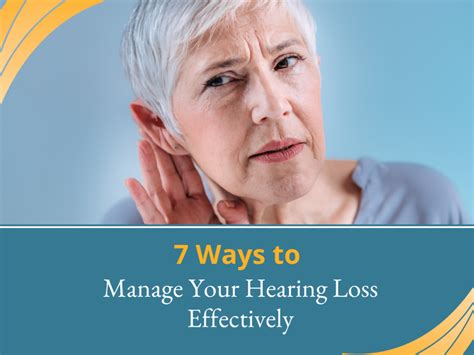 7 Ways To Manage Your Hearing Loss Effectively Advanced Hearing Group