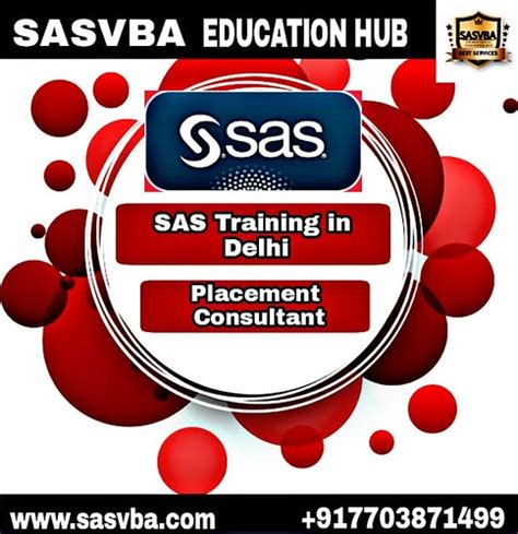 sas training in delhi sasvba offers one of the deepest sas… flickr