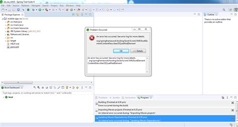 اللون قمامة ميت في العالم spring boot pom file