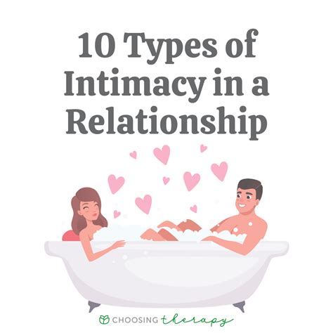 10 Types Of Intimacy