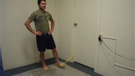 Standing Resisted Hip Adduction Youtube