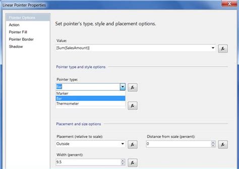 creating indicator and gauge report in ssrs sql server