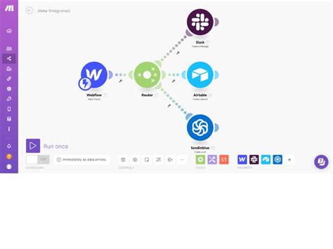 workflow automation using integromat or make dot com zapier upwork