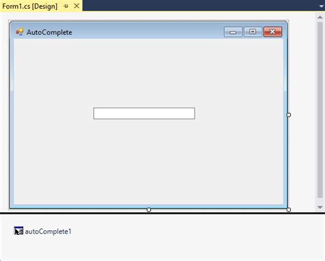 getting started with windows forms autocomplete syncfusion