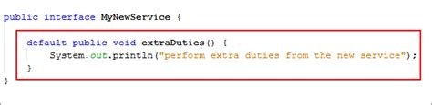 java se 8 implementing default methods in interfaces