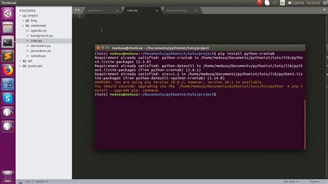 crontab in python tutorial in tamil tamil pythonista youtube