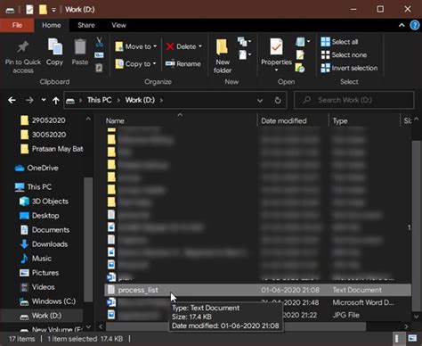 how to export windows process list to text file