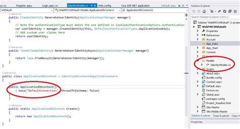 c where can i use my sql connection string in webconfig