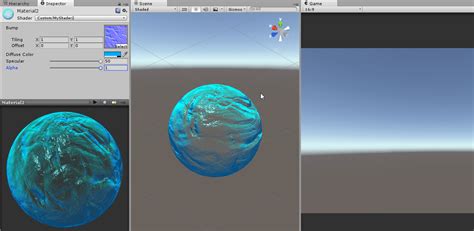 unity game engine unity3d my shader doesn t work well in gameview