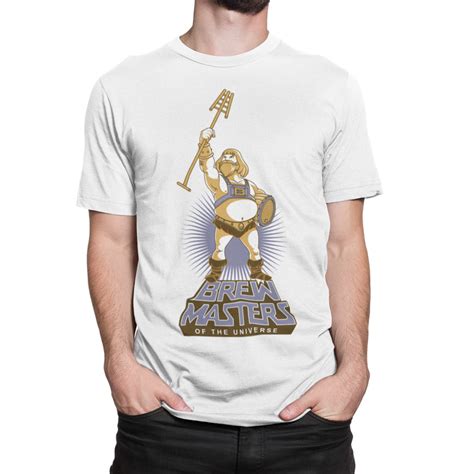 Brewmasters Of The Universe Homebrewing Beer T Shirt Homebrewer T