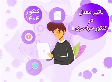 تاثیر معدل در کنکور سراسری 1404