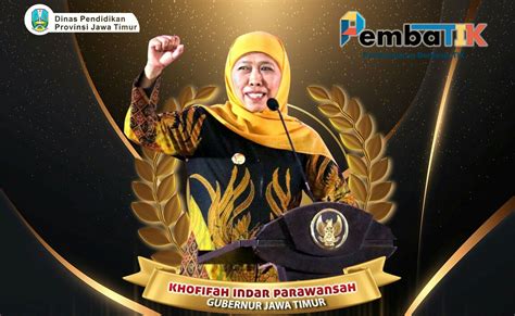 Antarkan Jatim Raih Wbk Gubernur Khofifah Diberi Anugerah Pemimpin