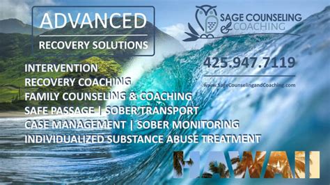 Hawaii Addiction Recovery Services Intervention Coaching
