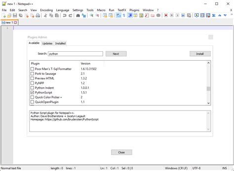 agron merseli python scripts for notepad