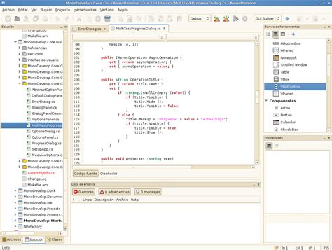 mono framework and the monodevelop ide gaswtank