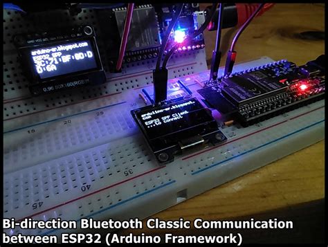 arduino er bi direction bluetooth classic comm between esp32 arduino