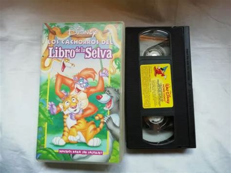 Los Cachorros Del Libro De La Selva Vhs Película Film Disney Mowgli