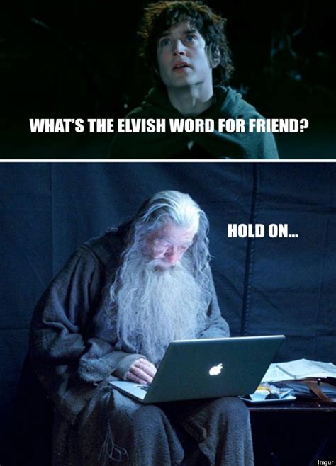 technology gandalf is the only meme we ve ever needed huffpost