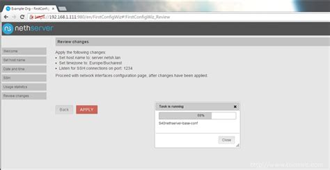 how to install and configure ‘nethserver a centos based