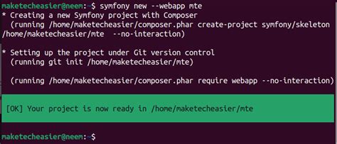 How To Install Symfony Framework In Linux Make Tech Easier