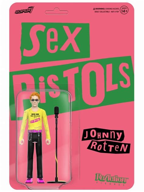 リ・アクション Sex Pistols セックス・ピストルズ Wave 2 ジョニー・ロットン ミュージック 音楽 スーパー7