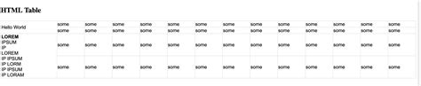 css rowspan height width issue for html stack overflow