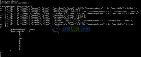 mongodb max and min example examples java code geeks