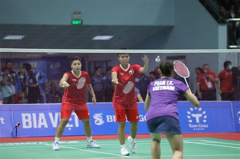 Rekap Bulu Tangkis Sea Games 2021 Tim Putri Indonesia Ke Final Usai