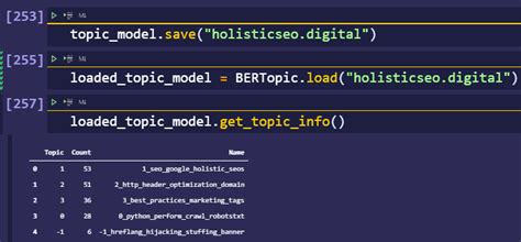 lda topic modeling tutorial with python and bertopic