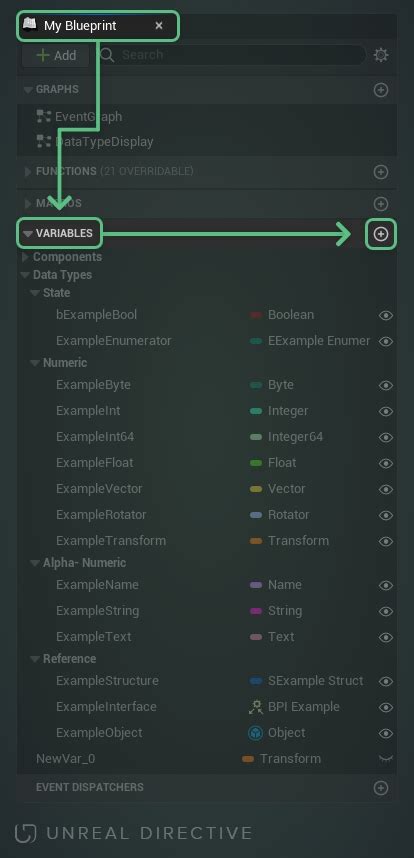blueprint variables what you need to know