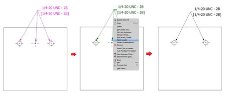 inventor drawings ability to add vertex leader to hole note