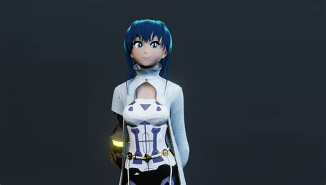Anime Girl Rigged 3d Model Turbosquid 2127315